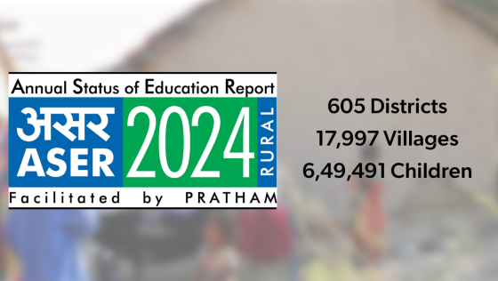 ASER 2024 - ASER: Annual Status of Education Report